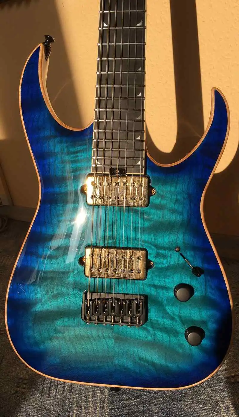 Jackson HT7 Laguna burst Misha Mansoor Signature Electric guitar 7 ...