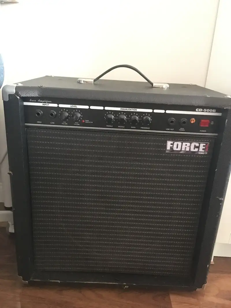 Hohner Force CD-500B 50 Watt Bass guitar combo amp for sale | GS Fanatic