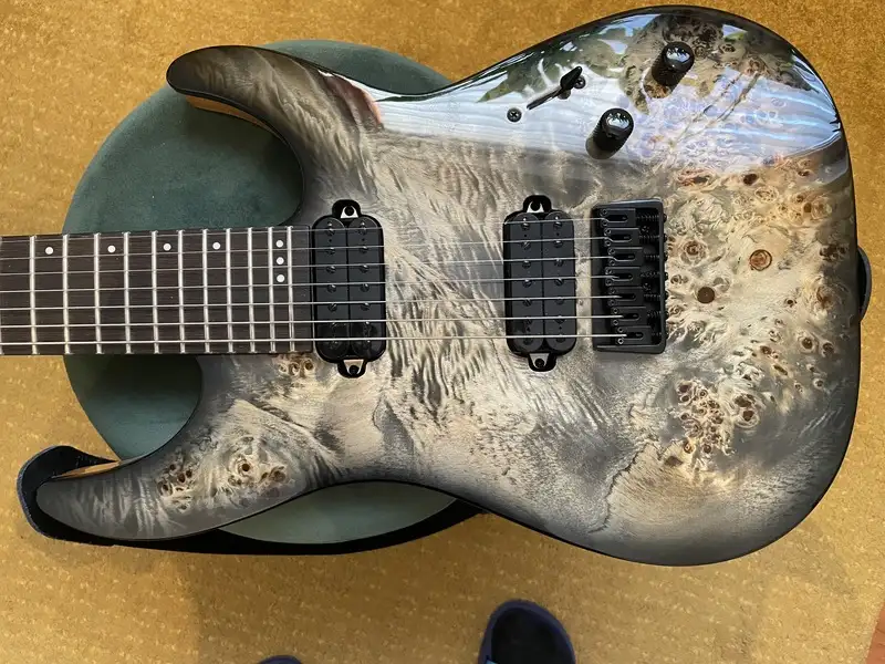 Schecter C-7 Pro Charcoal Burst Guitarra eléctrica de 7 cuerdas en ...