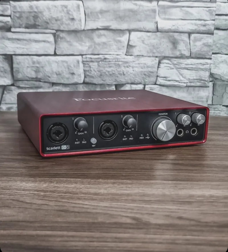 Focusrite 6i6 2nd Audio interface eladó | GS Fanatic