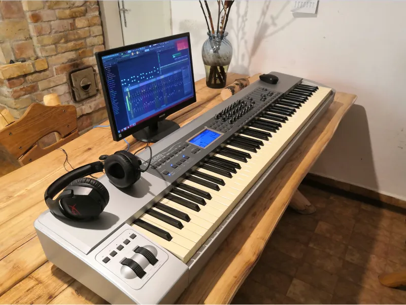 M-Audio Keystation pro 88 MIDI keyboard for sale | GS Fanatic