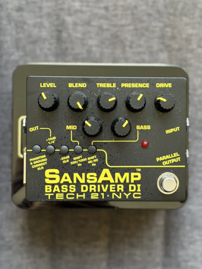 TECH 21 Tech 21 SansAmp Bass Driver DI V2 Basszus pedál eladó | GS Fanatic