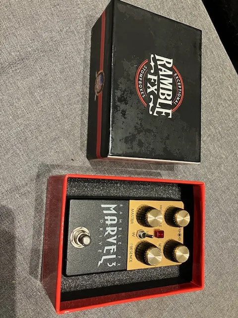 Ramble FX Marvel Drive V3 - Plexi in a box Effekt pedál Eladó | GS Fanatic