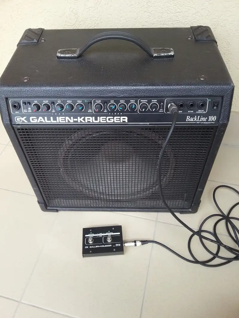 Gallien-Krueger Backline 100 guitar amplifier 100W Guitar combo amp ...
