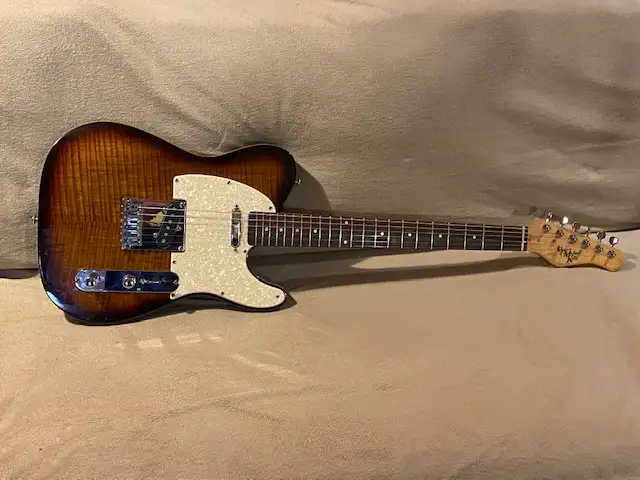 Michael Kelly 1953 Caramell sunburst telecaster Elektromos gitár eladó ...