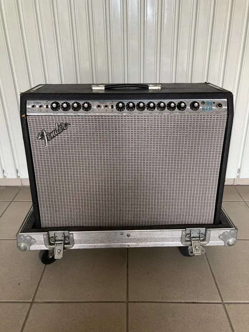 Fender Silverface Twin Reverb Gitárkombó eladó - GS Fanatic