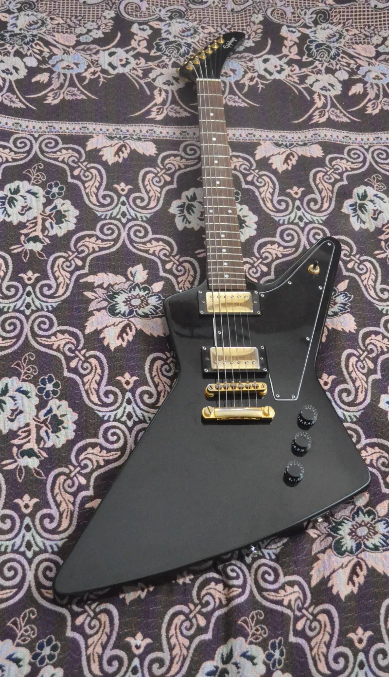 Epiphone 58 Korina Explorer Reissue Black Elektromos gitár for sale ...