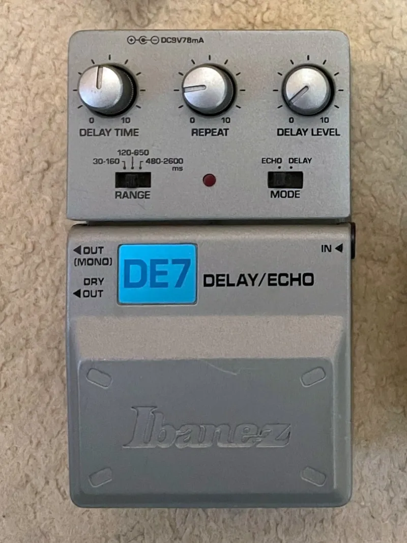 Ibanez DE7 Delay Echo Effekt pedál eladó | GS Fanatic