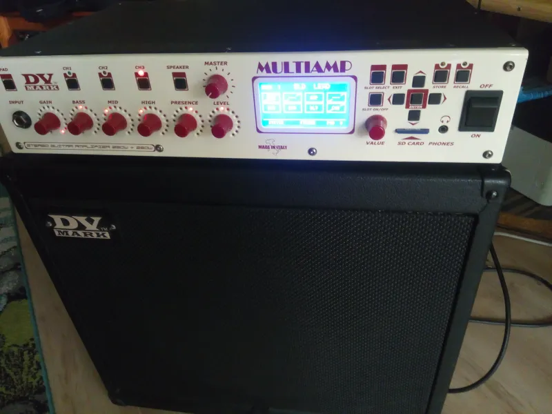 DV Mark Multiamp Gitárerősítő-fej eladó | GS Fanatic