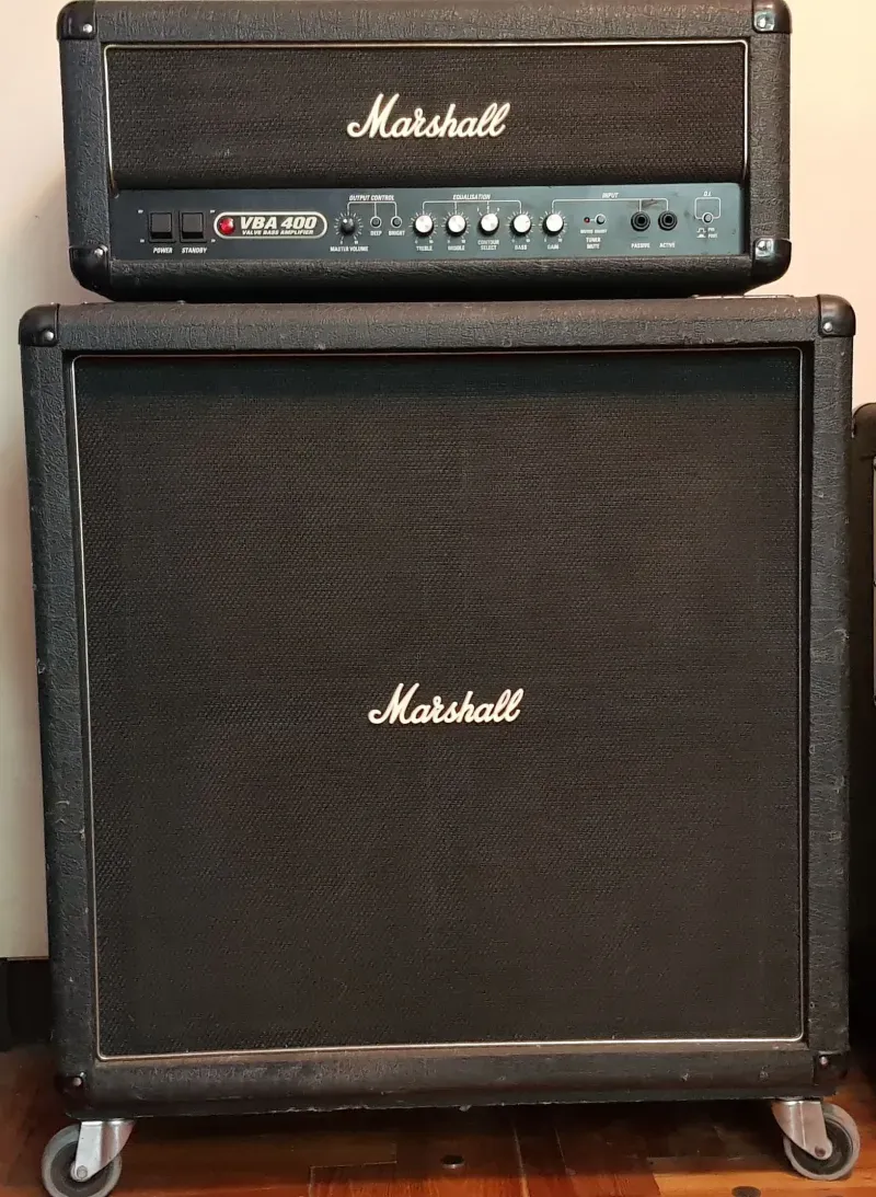Marshall VBA 400, VBC 412 Basszus fej és láda eladó | GS Fanatic