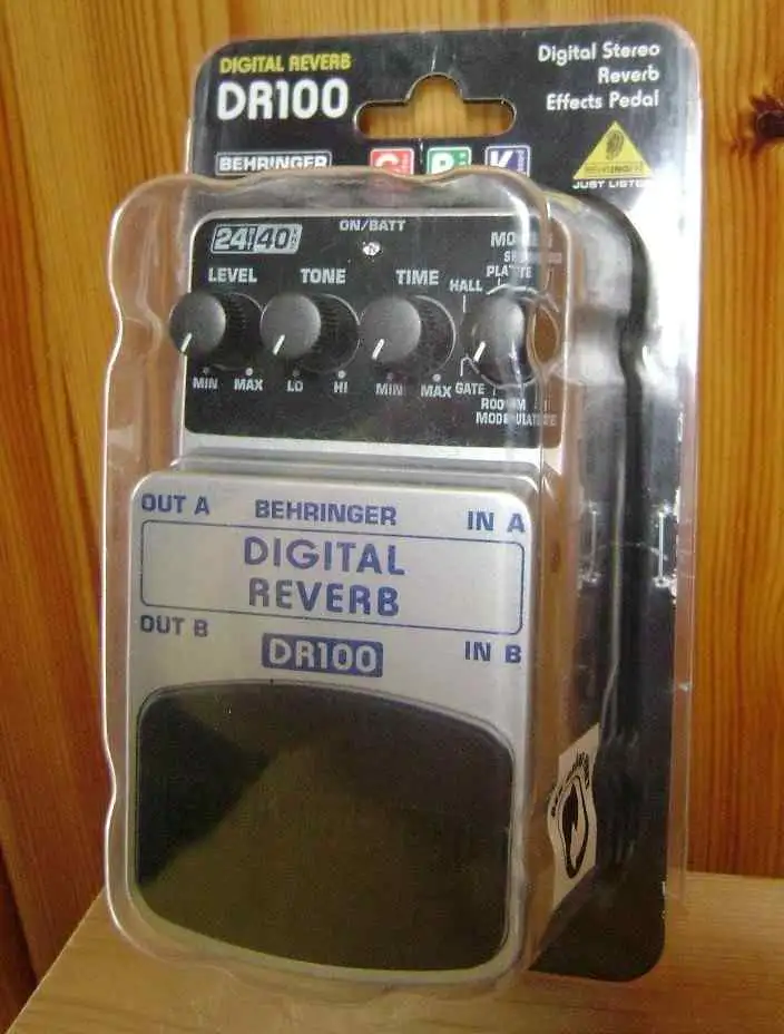 Behringer DR-100 Reverb pedál eladó | GS Fanatic